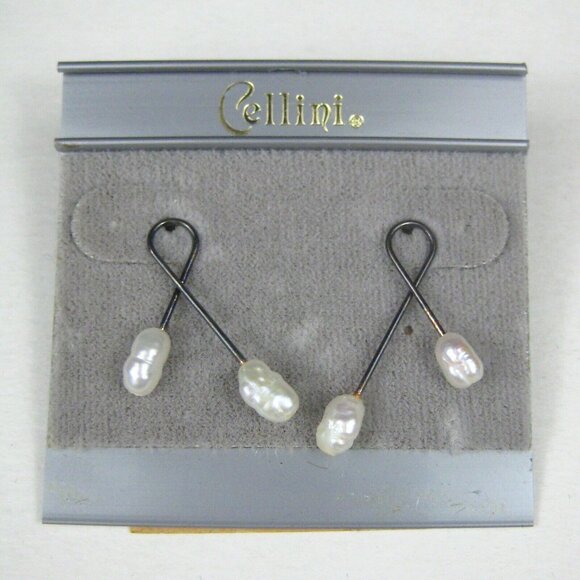 Cellini | Jewelry | Cellini Vintage Earrings Jewelry 97s 1980s Pierced ...